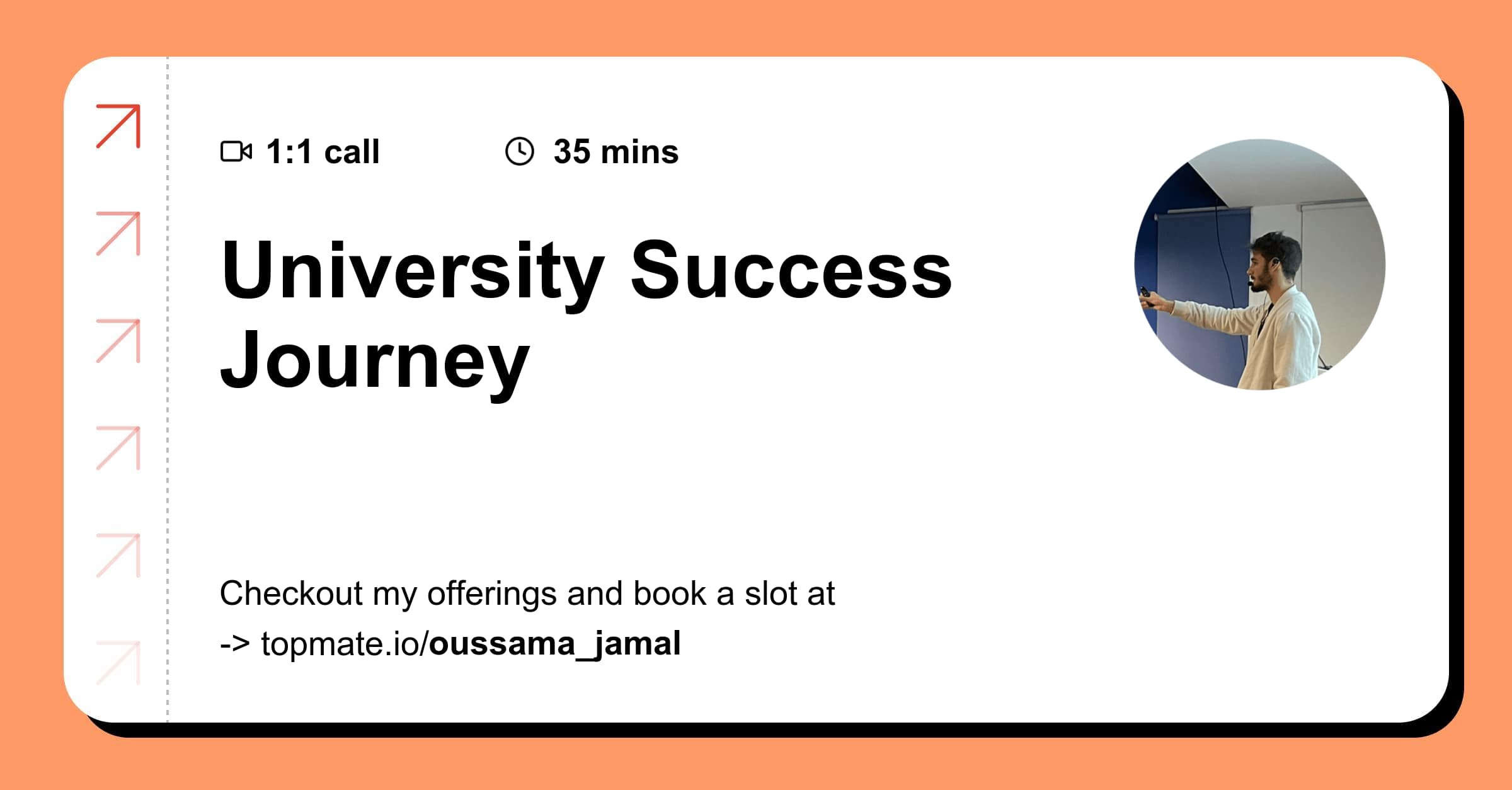 University Success Journey with Oussama Jamal